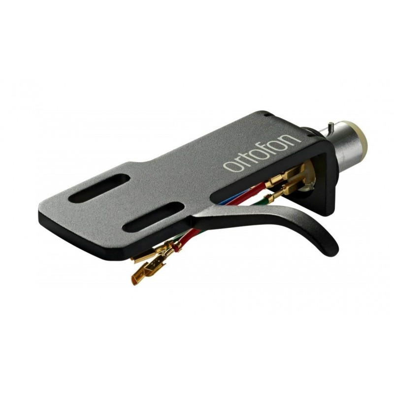 Ortofon SH-4 Headshell o cabezal para cartuchos de la serie OM (Negro)