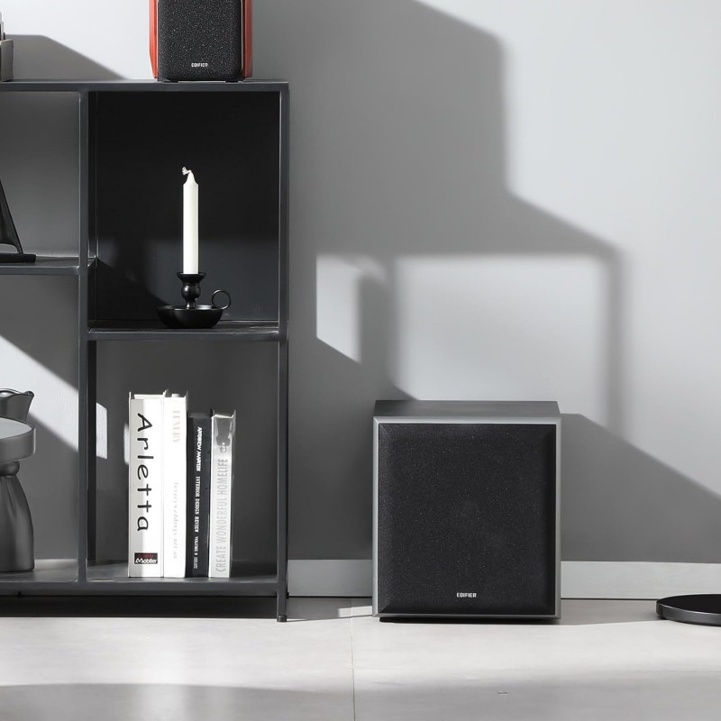 Edifier T5 Subwoofer activo de 8" con 100W RMS de potencia