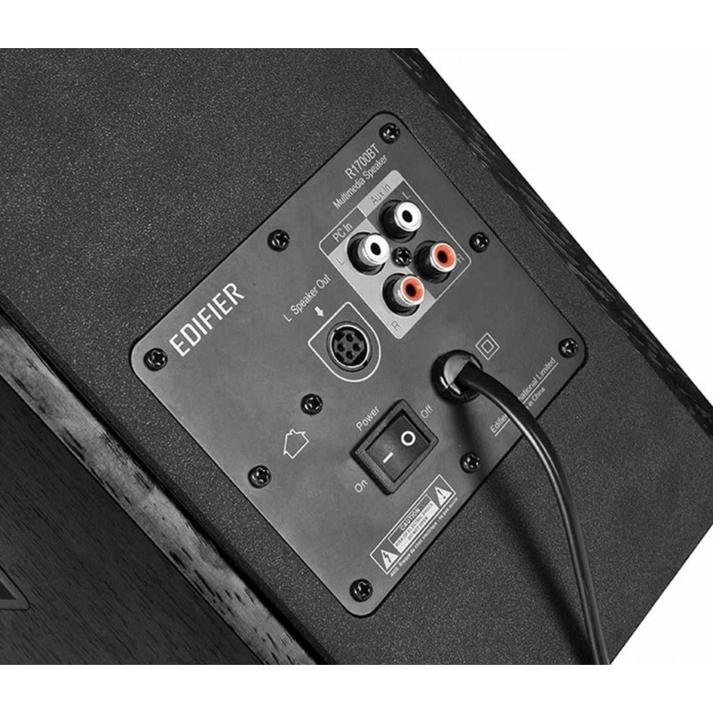 Edifier R1700BT Parlantes activos de estantería con Bluetooth 5.1 (Black)